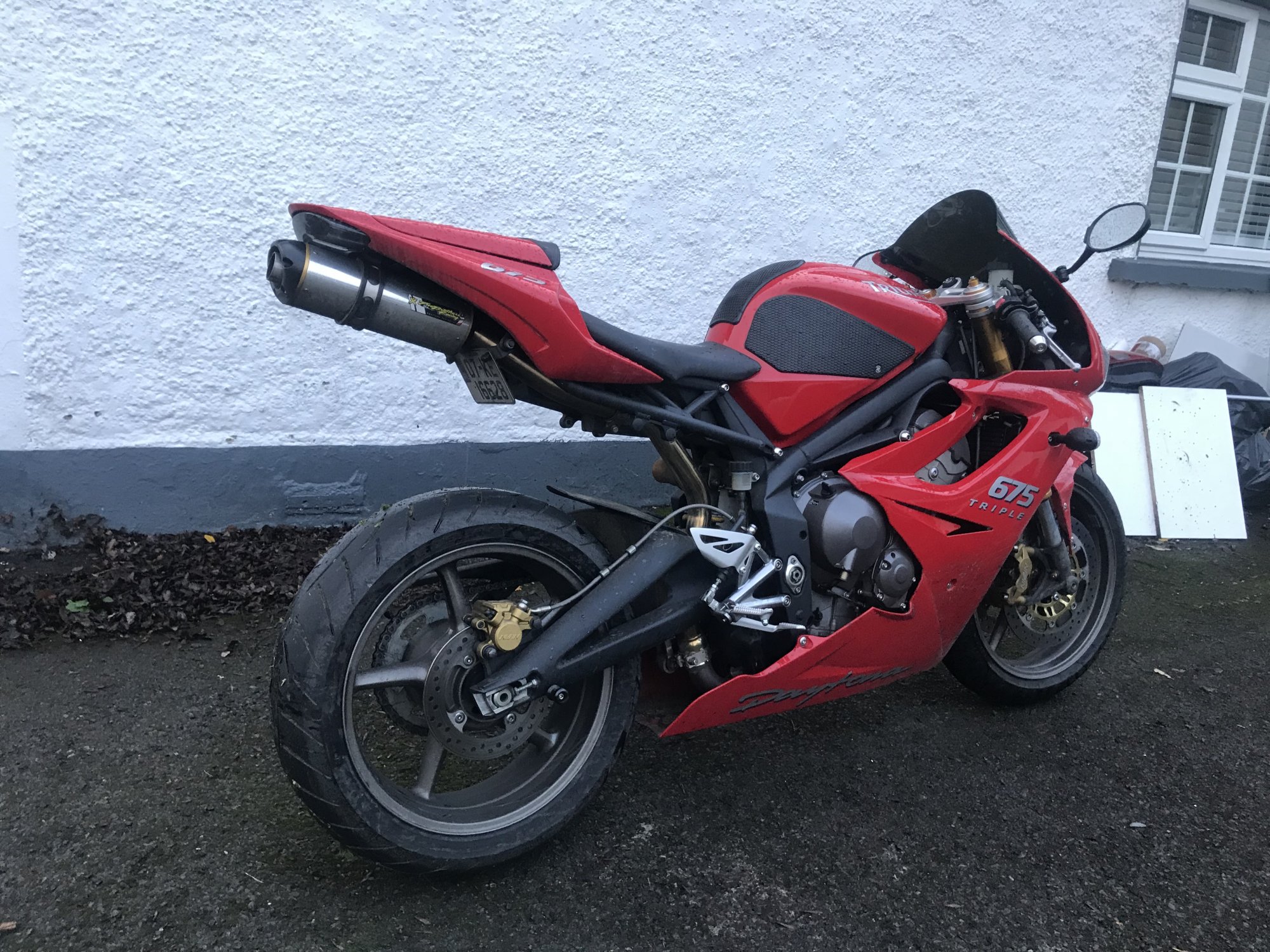 My 2007 Daytona 675 Build - Competition Werkes Exhaust , Kineo Wheels ...