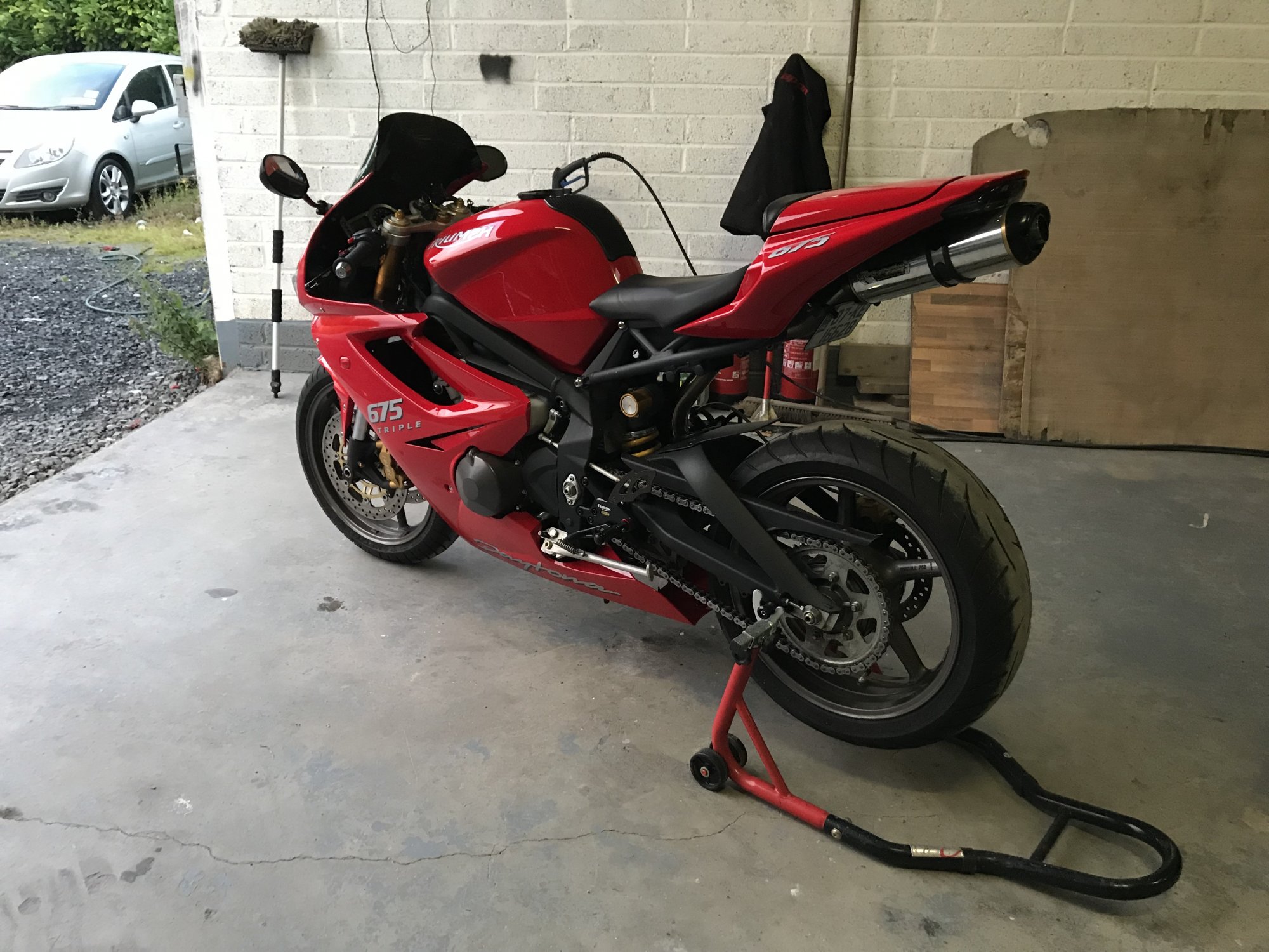 My 2007 Daytona 675 Build - Competition Werkes Exhaust , Kineo Wheels ...