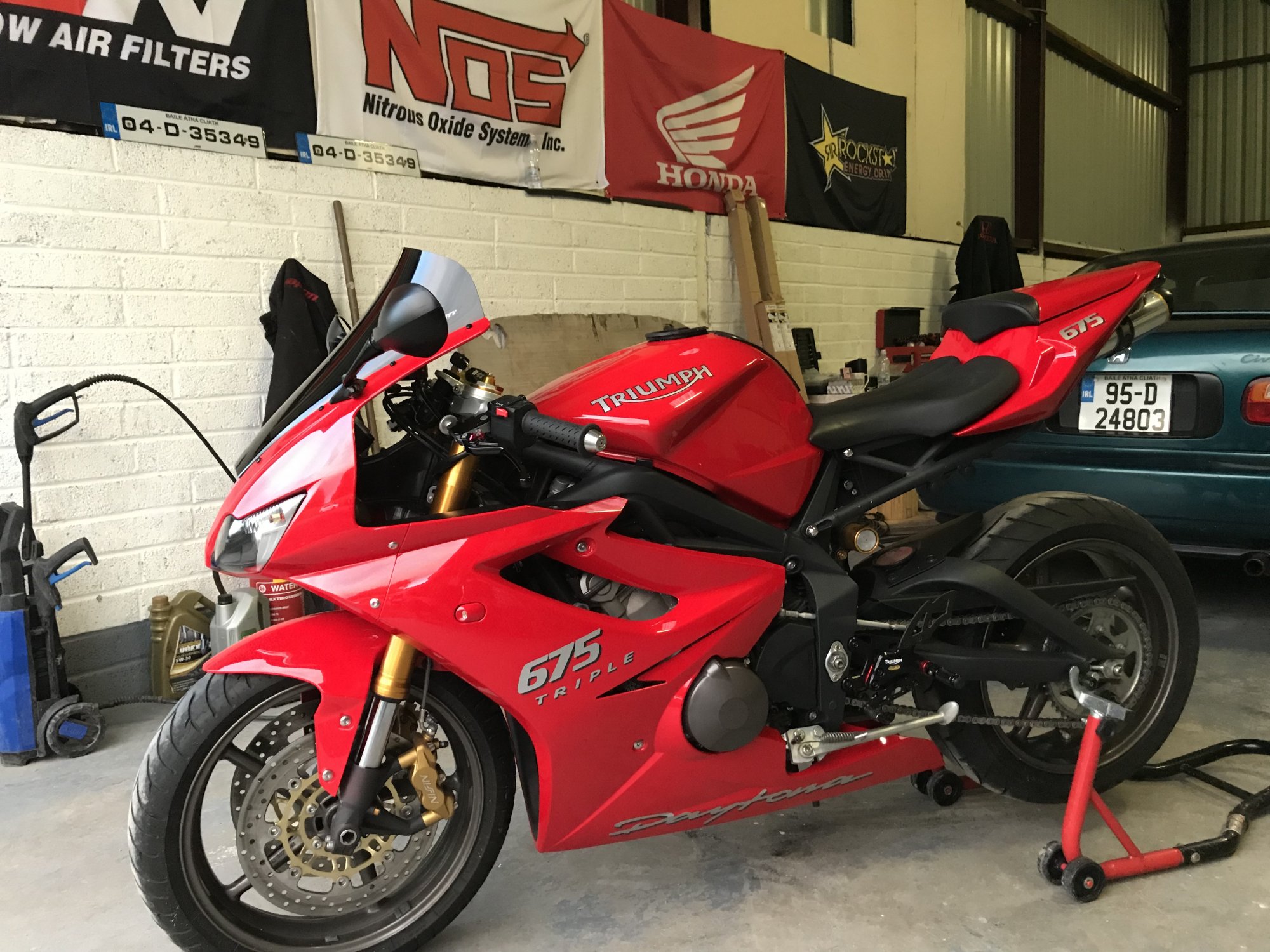 My 2007 Daytona 675 Build - Competition Werkes Exhaust , Kineo Wheels ...