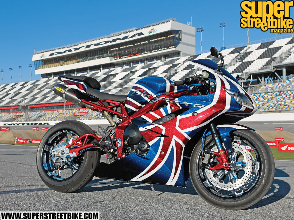 Union Jack Paint Work | 675.cc • Triumph 675 Forum
