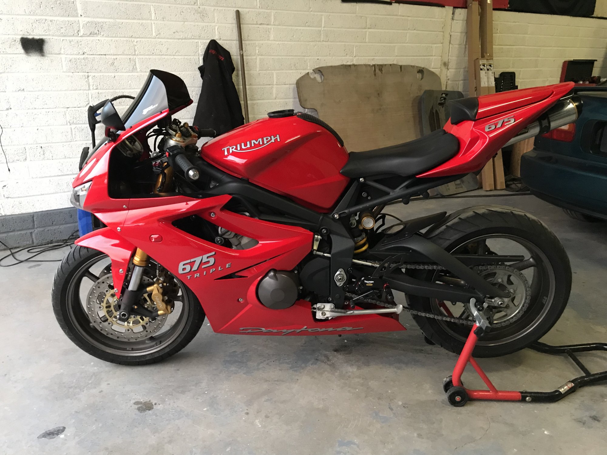 My 2007 Daytona 675 Build - Competition Werkes Exhaust , Kineo Wheels ...